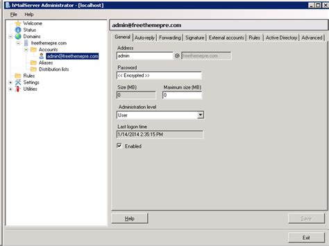 Error When Config Hmailserver Hmailserver Forum