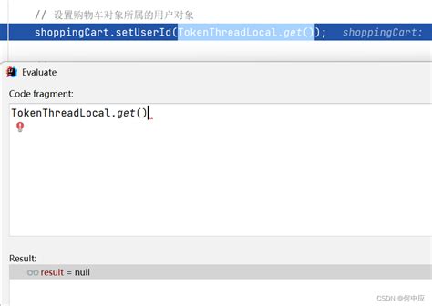 使用localthread获取当前线程的用户id错误threadlocal 如何打印线程id Csdn博客