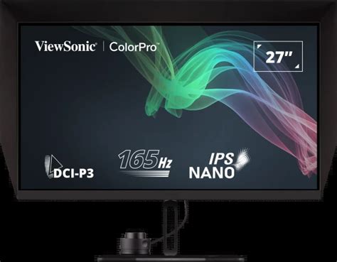 วิวโซนิค VP2776 ColorPro 27" Pantone Validated Video Editing Monitor ...