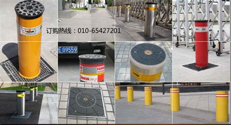 电动推杆在自动升降路桩上的应用 液压汇