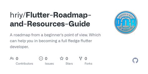 GitHub Hriy Flutter Roadmap And Resources Guide A Roadmap From A Beginner S Point Of View