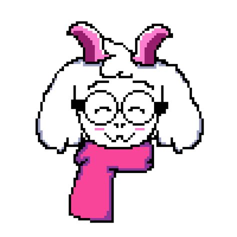 I Made My Own Hatless Ralsei Sprites Because Ralseis Cool R Ralsei