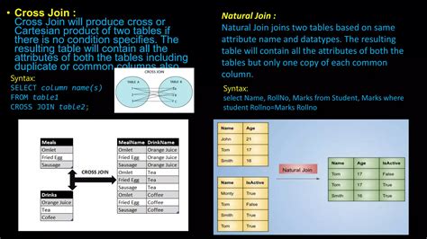 Join In Sql Inner Self Outer Join Ppt
