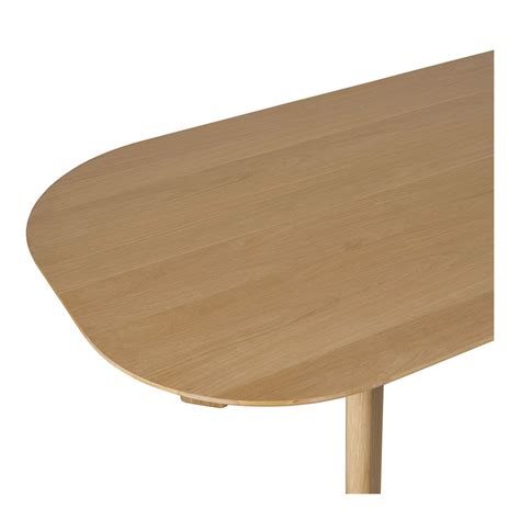 Simona Dining Table Light Oak Blanc Divoire Sweetpea And Willow