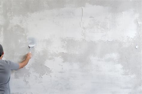 Premium Ai Image Image Of Plastering Exterior Wall Repair And Stucco