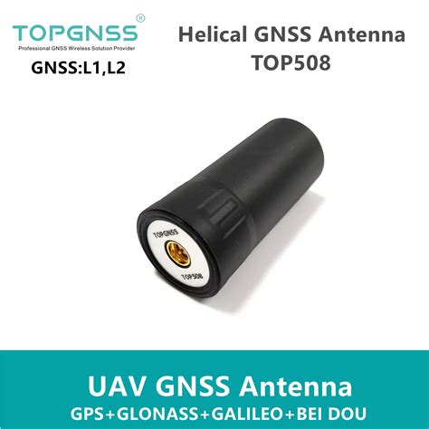 Uav Rtk 휴대용 수신기 헬리컬 나선형 Gnss 안테나 Rtk Gps 안테나 Glonass Galileo Beidou