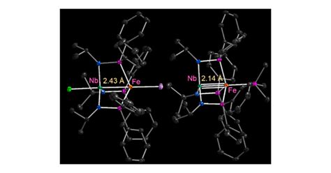 Heterobimetallic Complexes Comprised Of Nb And Fe Isolation Of A Coordinatively Unsaturated