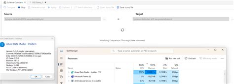 Schema Compare Between 2 Databases With External Tables Doesnt Work