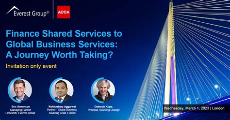 Finance Shared Services To Global Business Services A Journey Worth