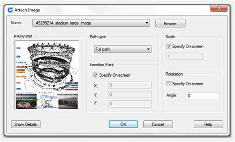 Attach And Detach Raster Images