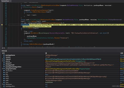 通过dnspy调试解决powershell使用install Module指定的转换无效的问题当线程位于不安全状态时无法计算表达式。按步调试