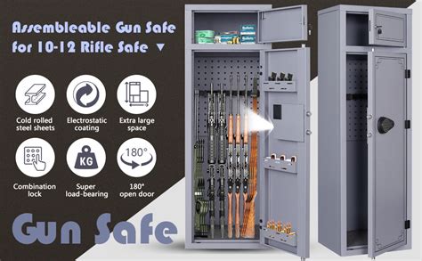 Kaer 10 12 Gun Saferifle Gun Safe For Home Rifle And