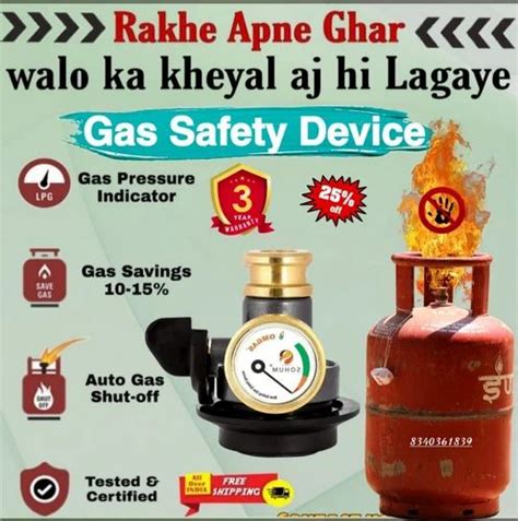 Commercial Kitchen Equipment Brass Om Gas Safety Device For Home