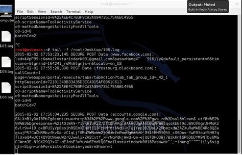 In Class Exercise Sniff The Https Passwords Using Sslstrip In Kali Linux Xiali Sharon Hei