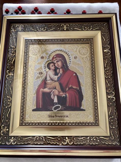 Ікона почаївська божа матір — ціна 9500 грн у каталозі Ікони Купити товари для дому та побуту за