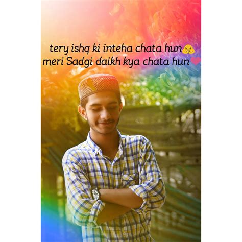 Lala Writesツ Bara Be Addab Hun Saza Chata Hun💔 Meri