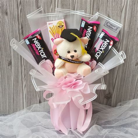 Jual BUKET SNACK WISUDA BUKET BONEKA WISUDA KADO WISUDA HADIAH
