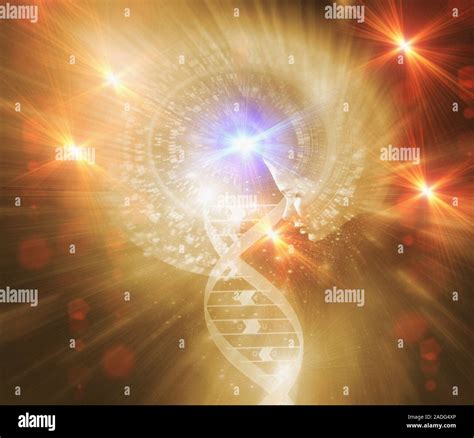 Dna Conceptual Computer Artwork Of The Double Helix Dna