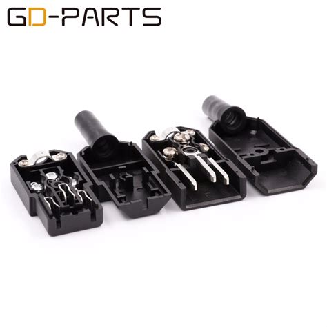 Gd Parts Iec320 C14 Male Female Power Plug Connect Grandado