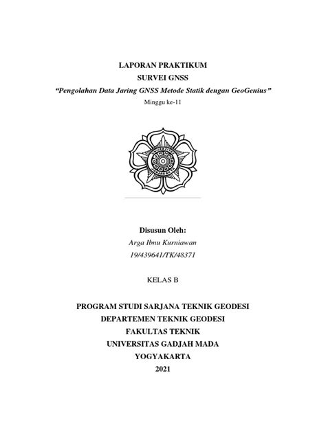 Pengukuran Gnss Metode Static Pdf