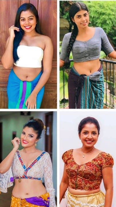 මේ විදියට අදිනවාට කවුද අකමැති 🥰 කවුද ලස්සනම Shortvideo Youtube