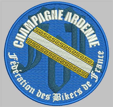 Patch Fbf Champagne Ardenne 9 Cm
