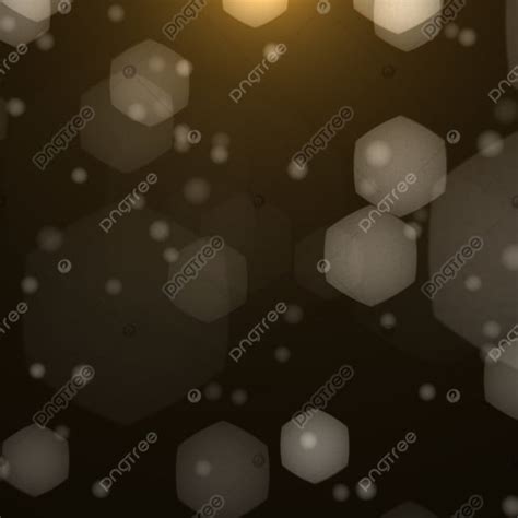Abstract Beautiful Bokeh Flickering Gold Tone Particles Lights Effect