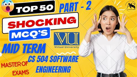 Cs504 Midterm Preparation 2024 Cs504 Midterm Mcqs Part 2 Youtube
