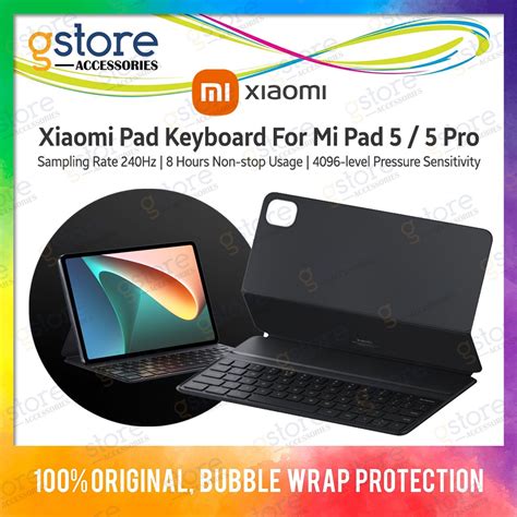XIAOMI Pad Keyboard Protective Keyboard Case For Mi Pad Mi Pad Pro Mi Pad Keys