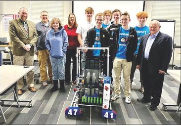 Senator Dahms Presents Grant To Redwood Valley Robotics Program