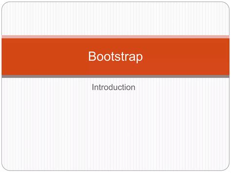 bootstrap pptx