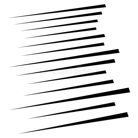 Random Lines Element Random Horizontal Lines Irregular Straight