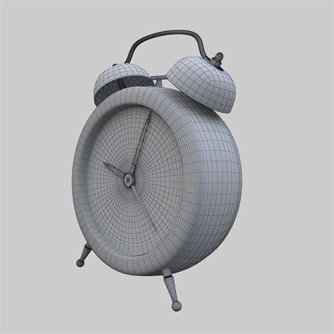 알람 시계 3d 모델 2 Max Obj Fbx Unknown Free3d