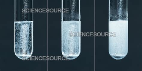 Iron Reacts With Sulfuric Acid Stock Image Science Source Images