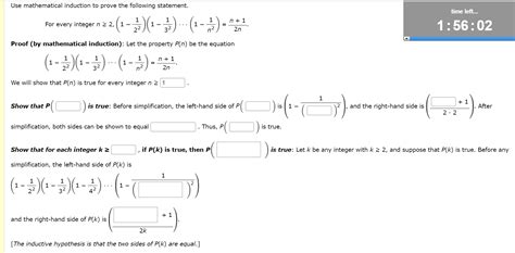 Solved Use Mathematical Induction To Prove The Following Chegg