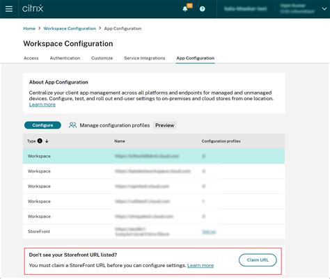 Whats New In Global App Configuration Service Citrix Workspace