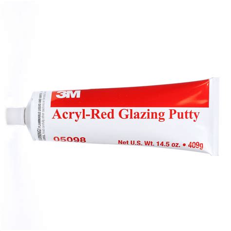 3m Acrylic Red Glazing Putty 5dyy5 05098 Grainger