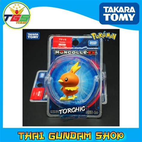 TGSโปเกมอน อาชาโม Torchic Moncolle Ex NO 04 Asia Ver Pokemon โปเก
