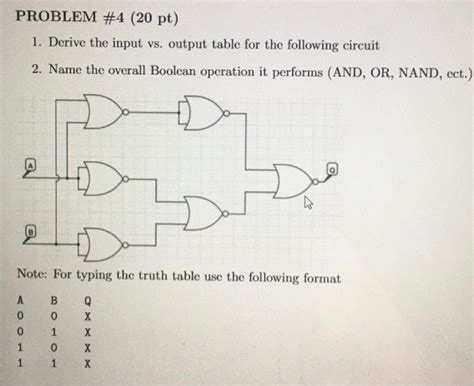 solved problem 4 20 pt 1 derive the input vs output
