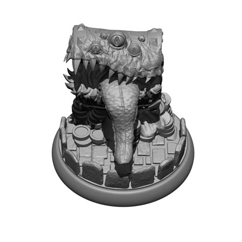 3d Printable Mimic Dice Tower Commercial License By Dragonscave