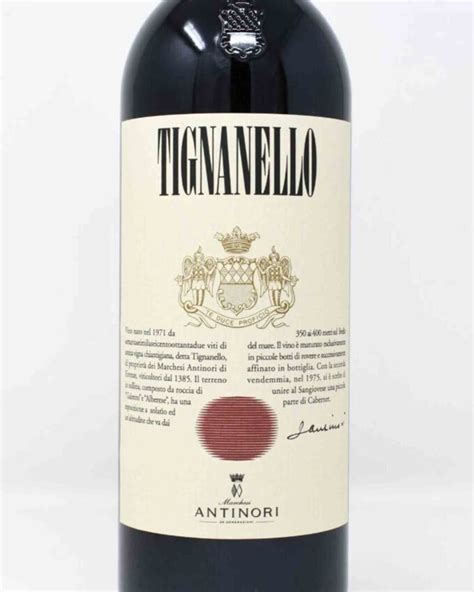 Marchesi Antinori Tignanello Tuscany Italy 2020 Princeville Wine