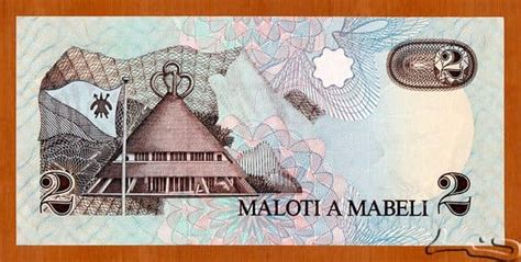 Billete 2 Maloti 1989 Lesotho Foronum