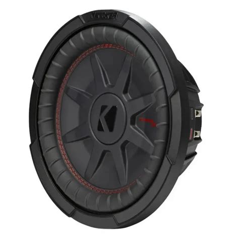 Kicker 48cwrt102 10 Inch Comprt Cwrt10 Series Sub 400w Rms 2 Ohm Dvc