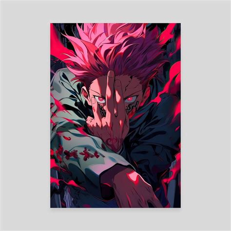 Anime Jujutsu Kaisen 105 An Art Canvas By Brian Nguyen Inprnt