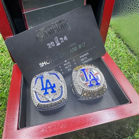 非売品 大谷翔平 チャンピオンリング2024 ワールドシリーズ エクストラリング 専用デュアルケース ワールドチャンピオンカード セット