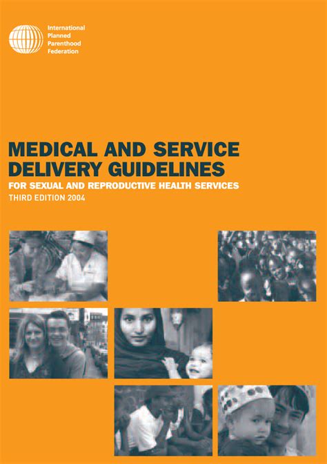 Medical And Service Delivery Guidelines Ippf