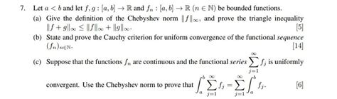 Solved 7 Let A Chegg Com