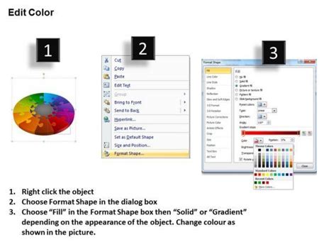 PowerPoint Themes Puzzle Process Success Ppt Template