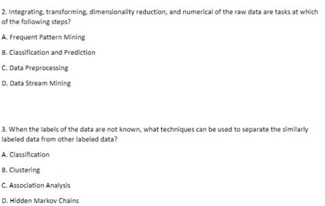 Solved 2 Integrating Transforming Dimensionality