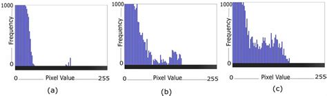 Histogram Of Pixel Values Of Correspondent Frame Fig 6 Download